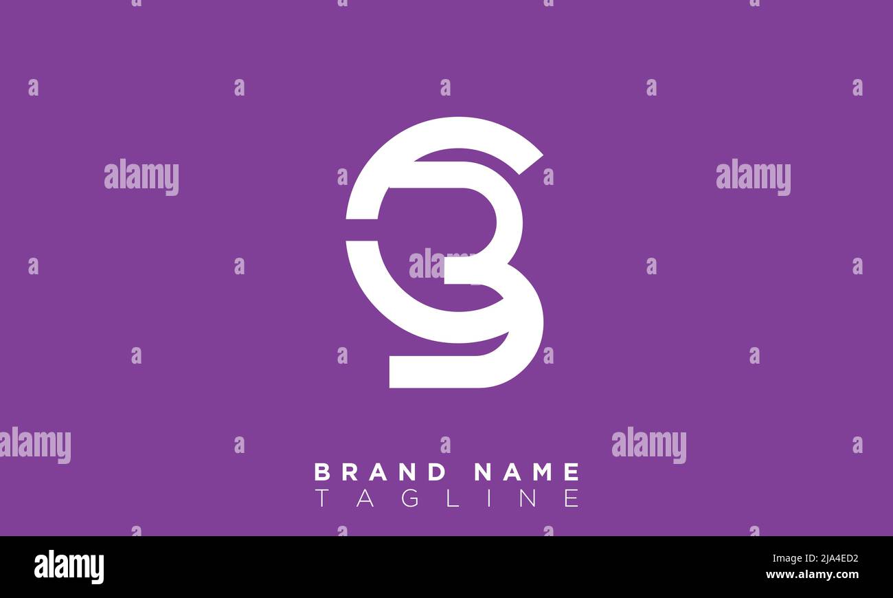 Alphabet letters Initials Monogram logo CB, BC, C and B Stock Vector ...
