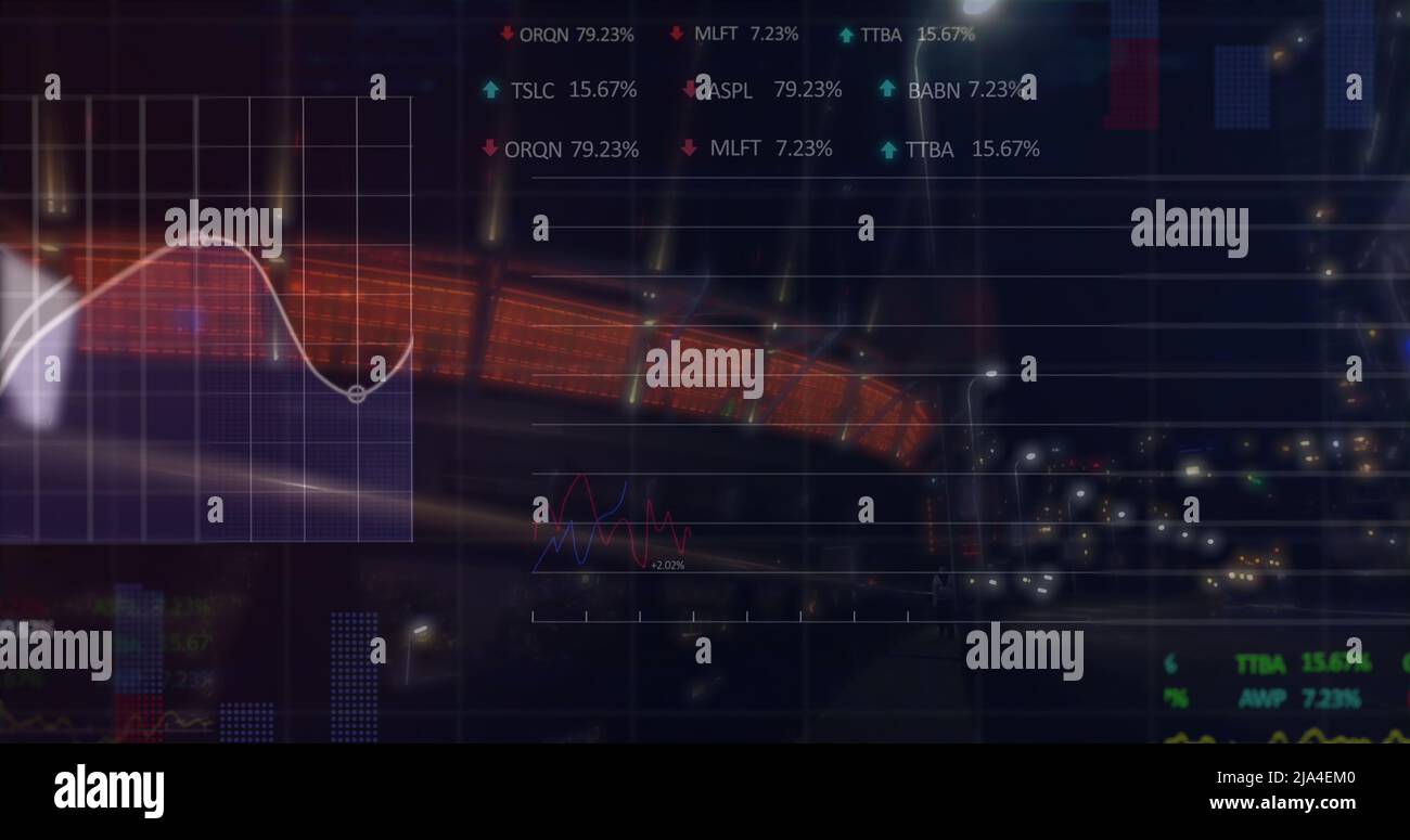 Traffic data graph hi-res stock photography and images - Alamy