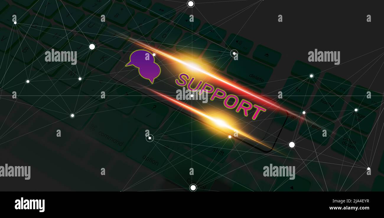 Online technical support call hi-res stock photography and images - Alamy