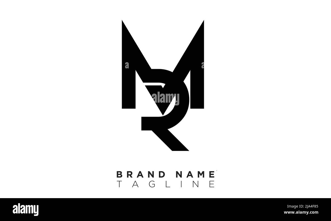 Rm initials logo Black and White Stock Photos & Images - Alamy