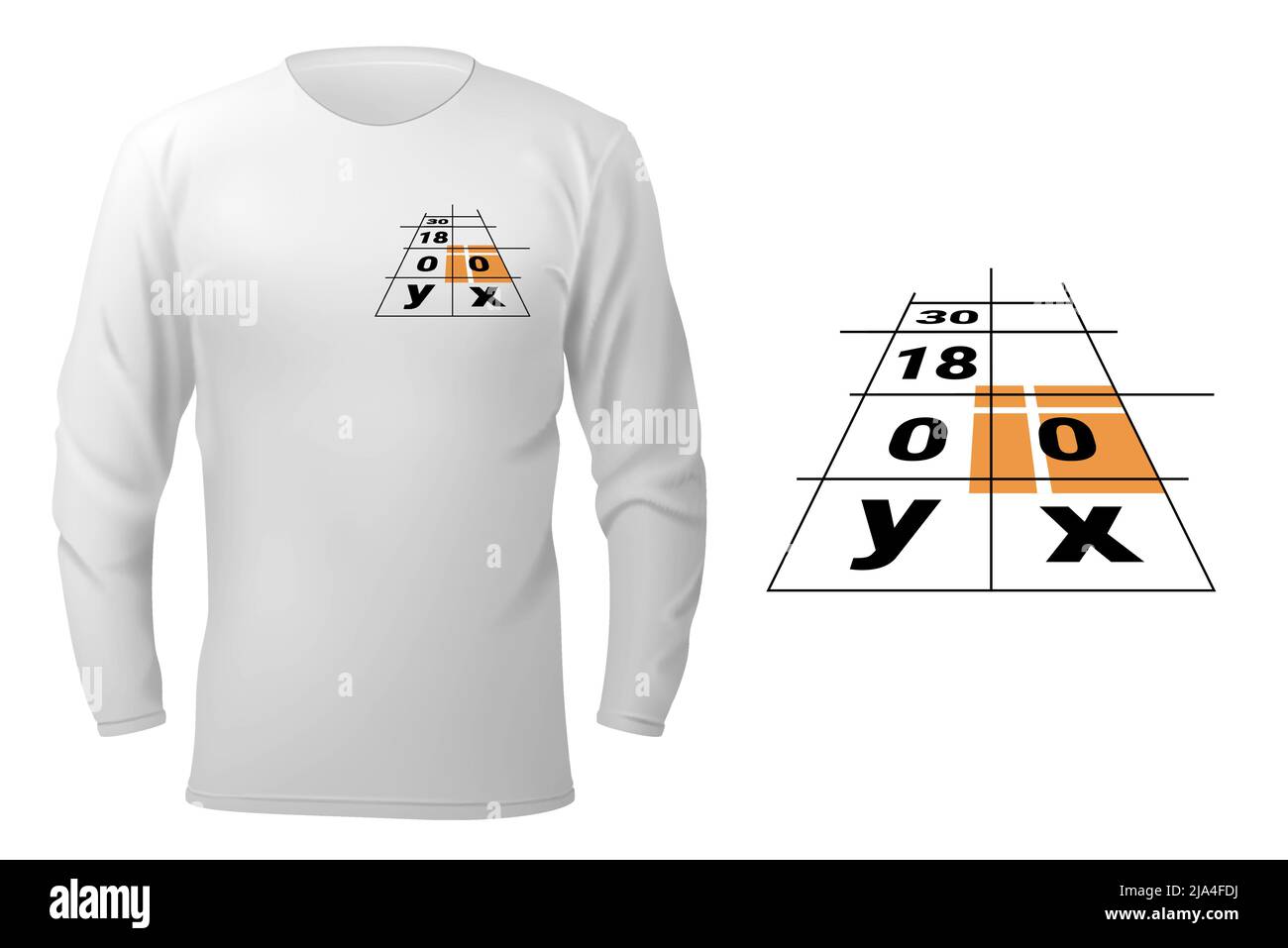 Vector table in graphic style . Editable illustration Stock Vector ...