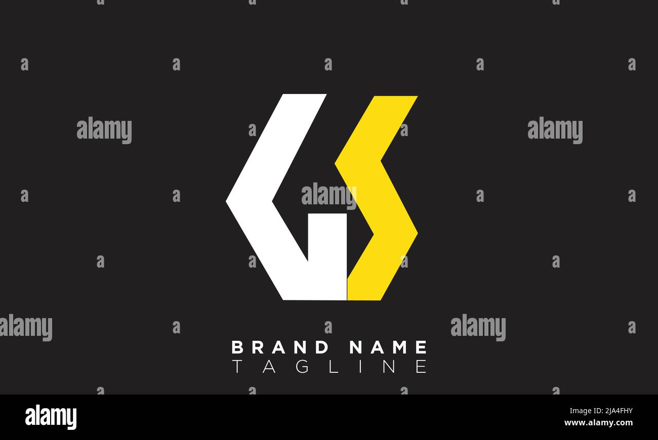 Letter gs logo hi-res stock photography and images - Alamy