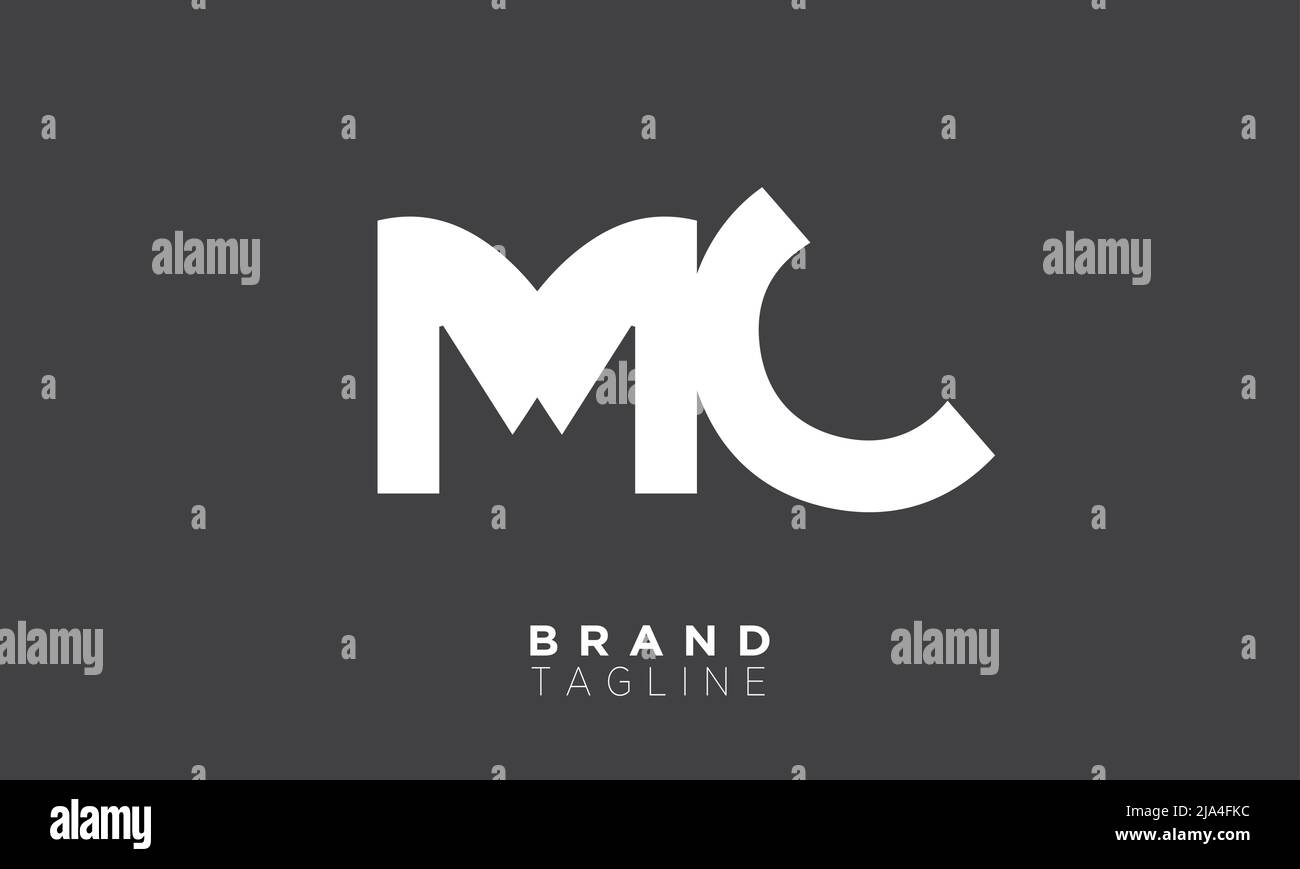 Letters c and m logo hi-res stock photography and images - Alamy