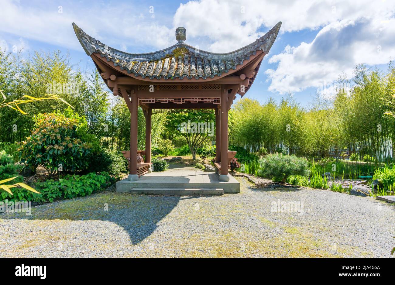 Seattle chinese garden hi-res stock photography and images - Alamy