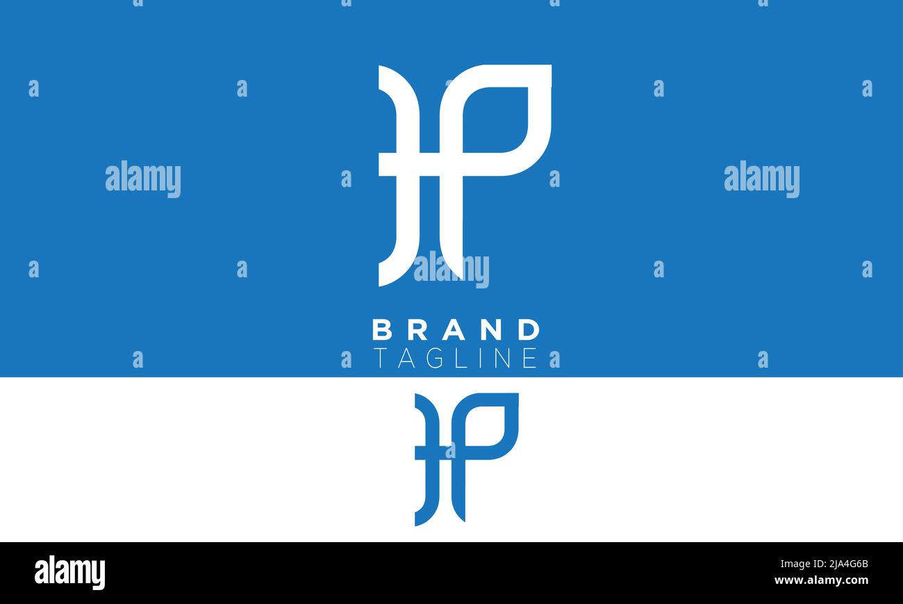 HP Alphabet letters Initials Monogram logo PH, H and P Stock Vector ...