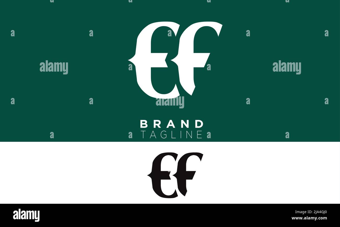 Letter ef logo hi-res stock photography and images - Alamy