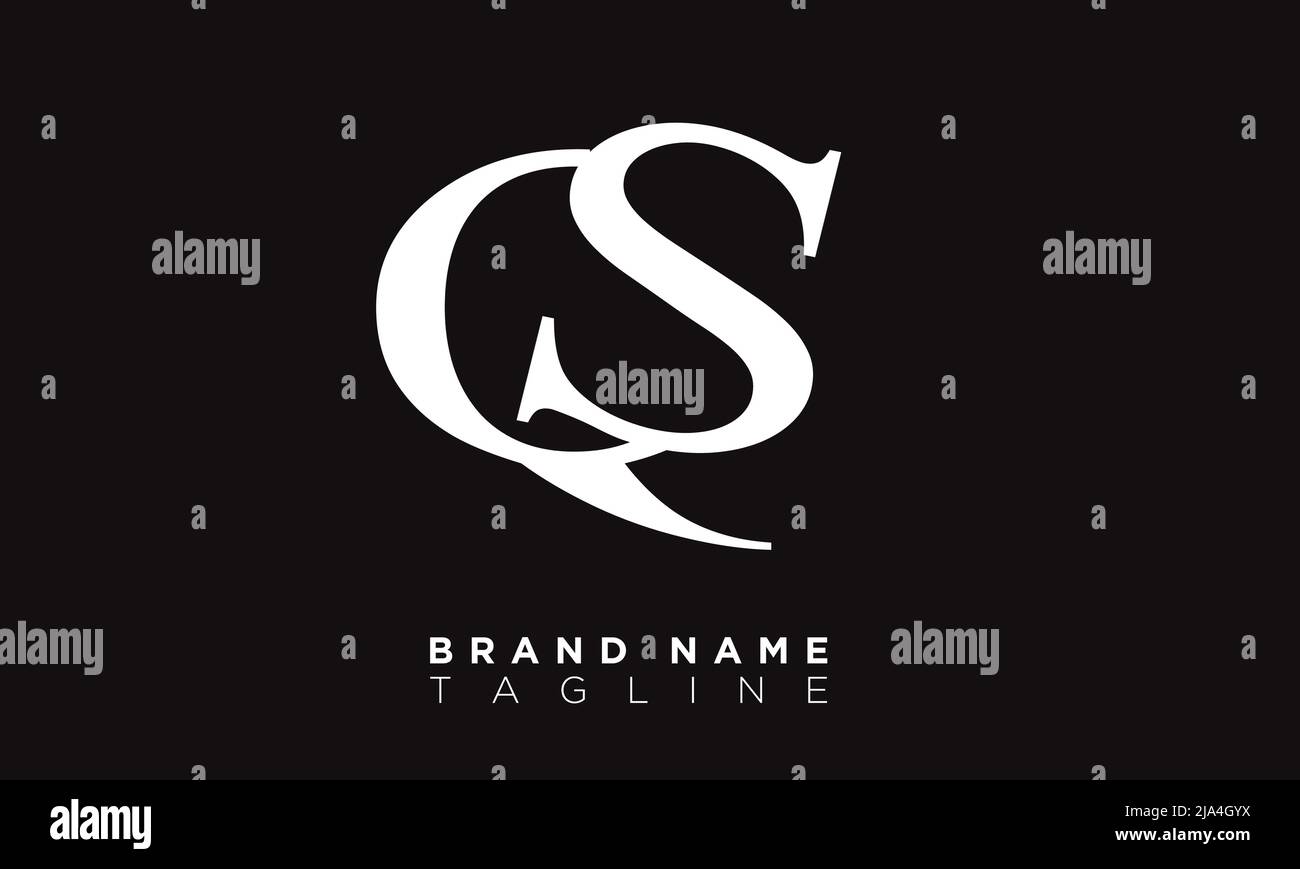 QS Alphabet letters Initials Monogram logo SQ, Q and S Stock Vector ...
