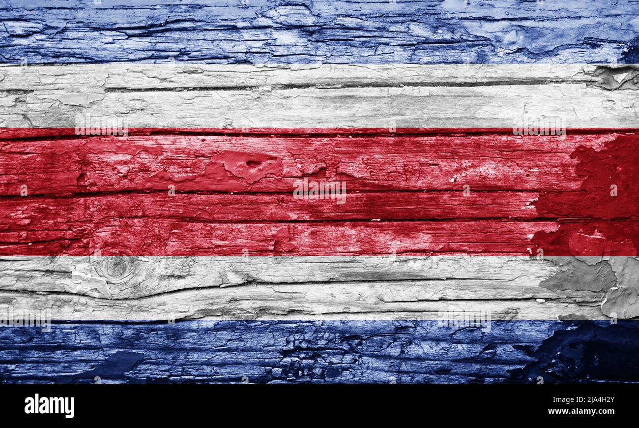 Wooden texture with painted flag Stock Photo - Alamy