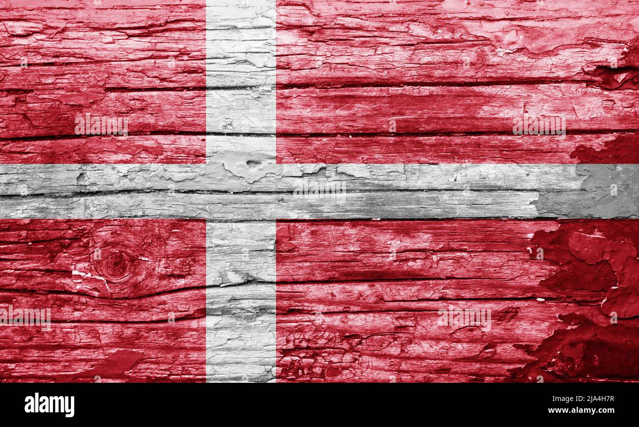 Wooden texture with painted flag Stock Photo - Alamy
