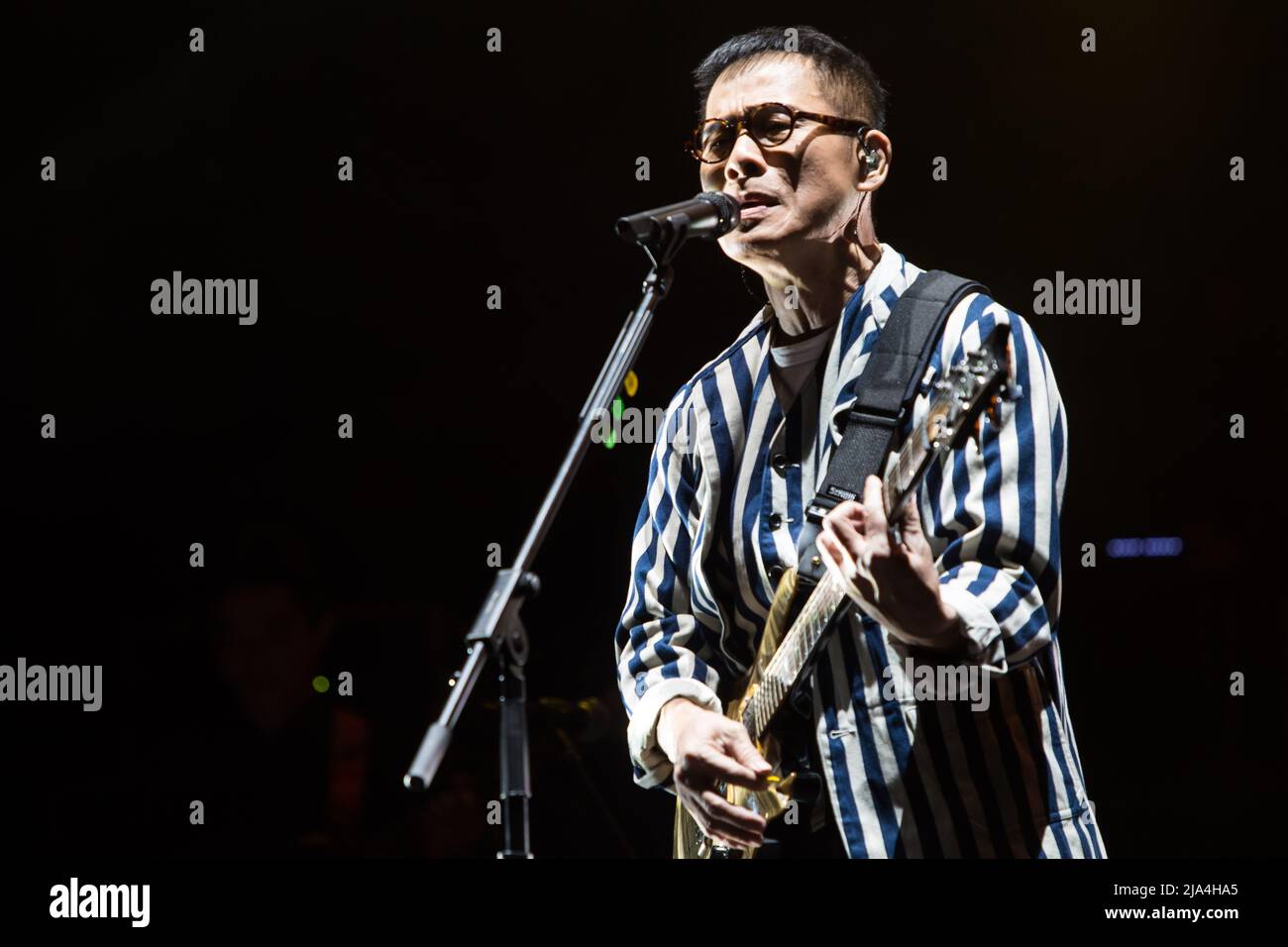 NANJING, CHINA - FEBRUARY 15, 2018 - Luo Dayou (Tayu Lo) tour concert ...