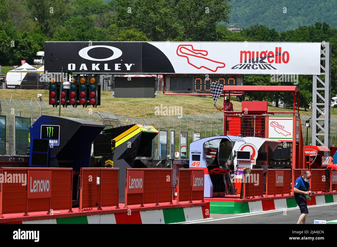 Motogp world championship finish line hi-res stock photography and ...