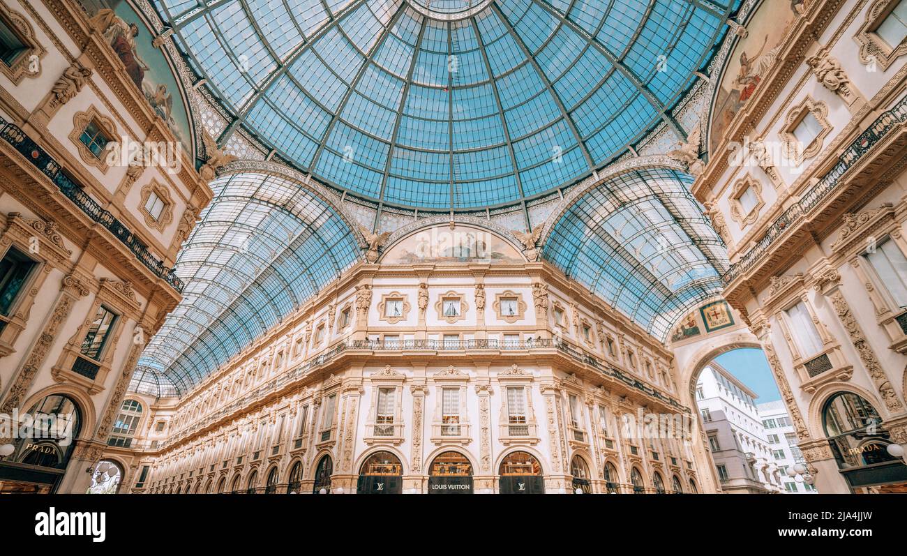 The beautiful city of Milan from all angels Stock Photo - Alamy