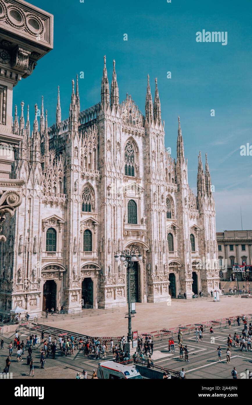 The beautiful city of Milan from all angels Stock Photo - Alamy