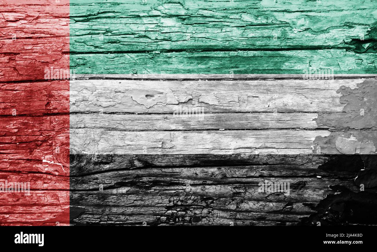 Wooden texture with painted flag Stock Photo - Alamy