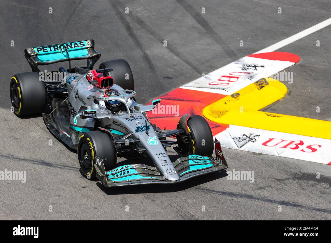 George Russell (GBR) Mercedes AMG F1 W13. 27.05.2022. Formula 1 World ...