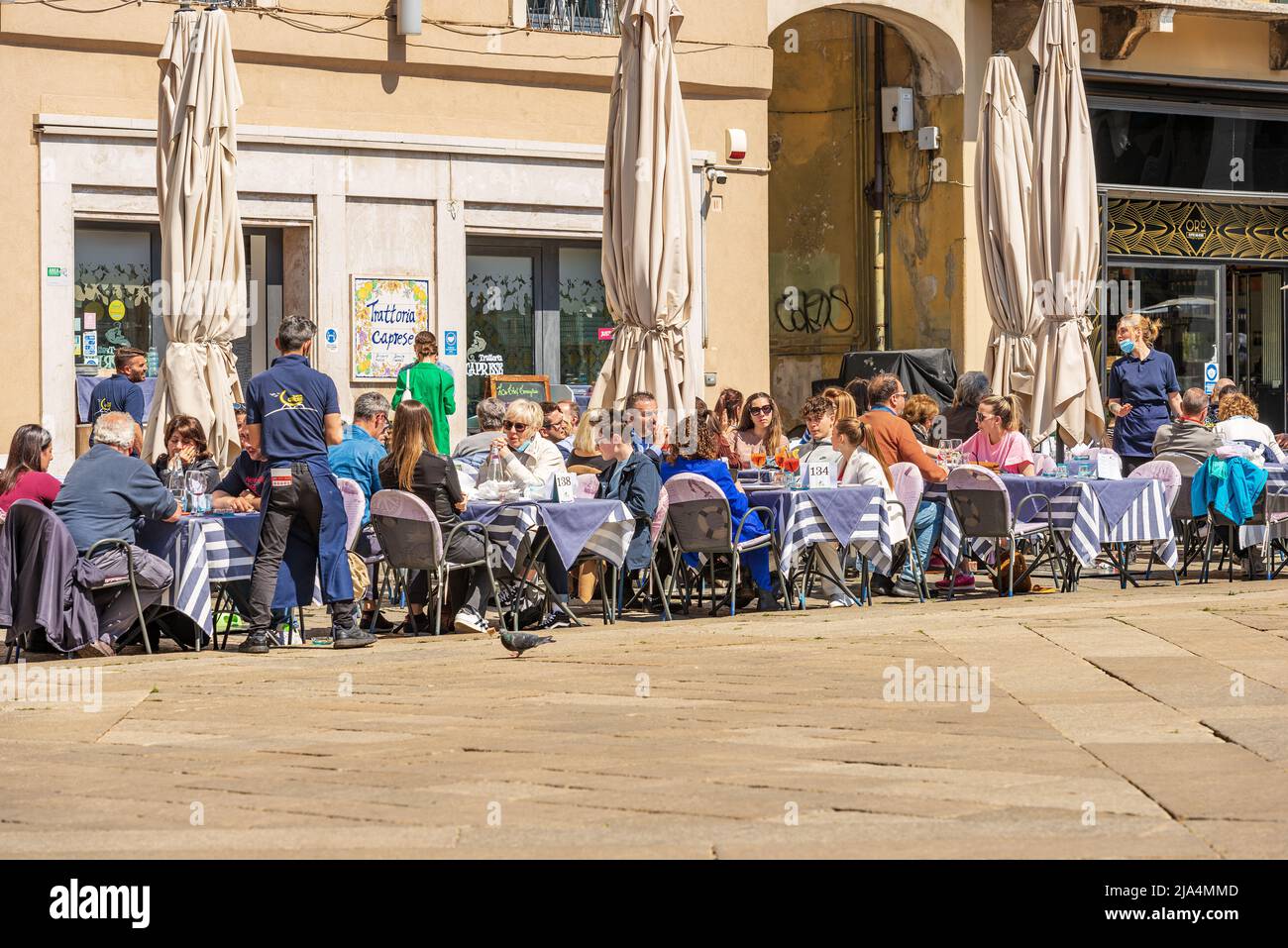 Group lunch tuscany hi-res stock photography and images - Alamy