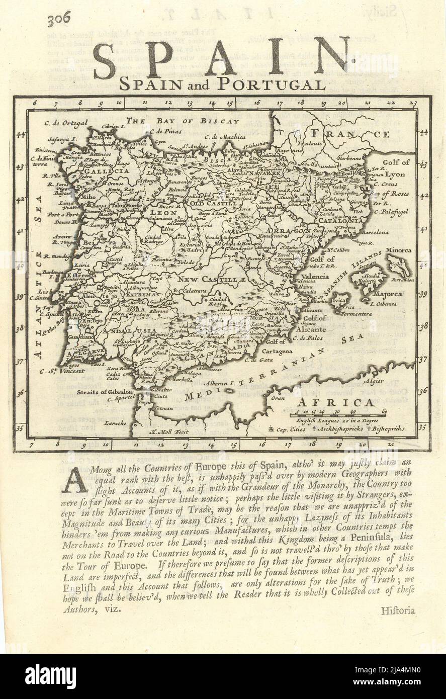Spain map plan hi-res stock photography and images - Alamy