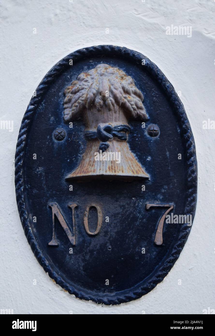Plaque no 7 hi-res stock photography and images - Alamy