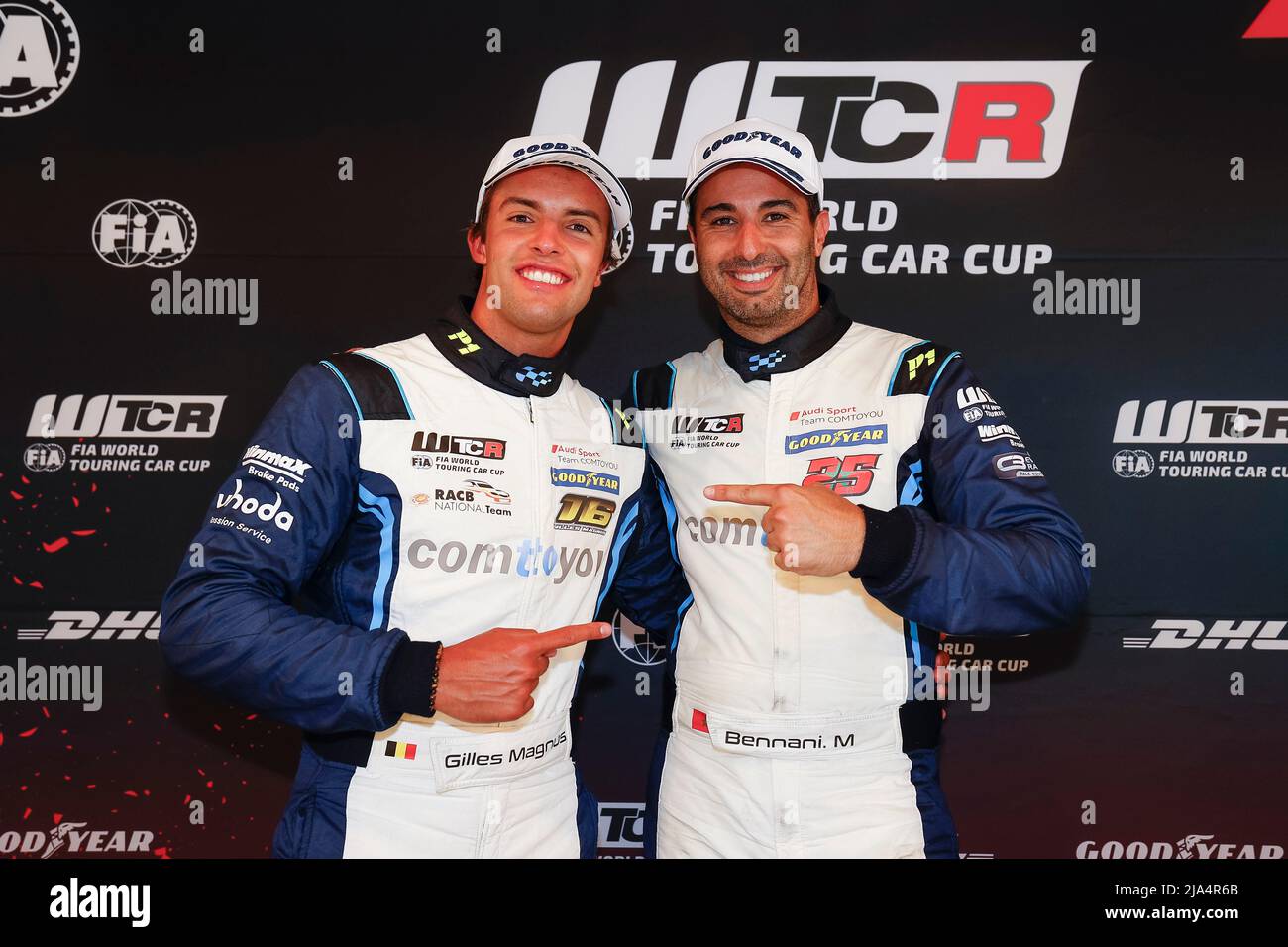 BENNANI Mehdi (MAR), Team Comtoyou Audi Sport, Audi RS 3 LMS, portrait ...