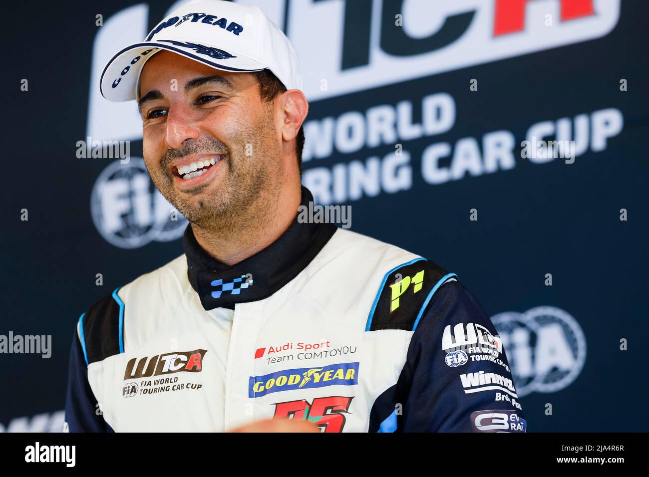 BENNANI Mehdi (MAR), Team Comtoyou Audi Sport, Audi RS 3 LMS, portrait ...