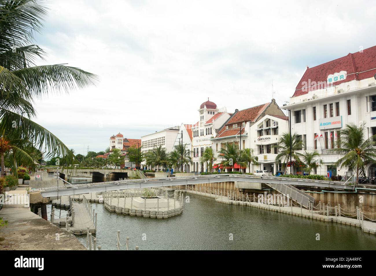 Cityscape of The Jakarta Old Town in Indonesia Stock Photo - Alamy