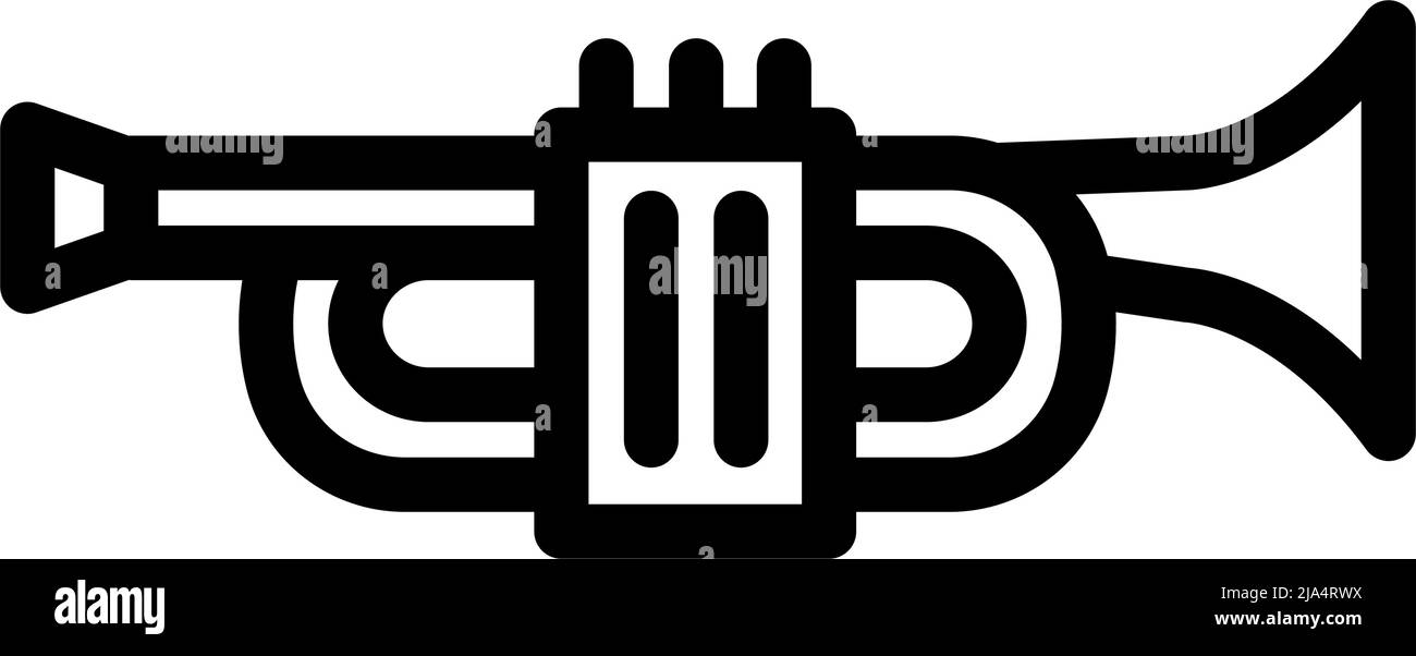 blues music line icon vector illustration Stock Vector Image & Art - Alamy