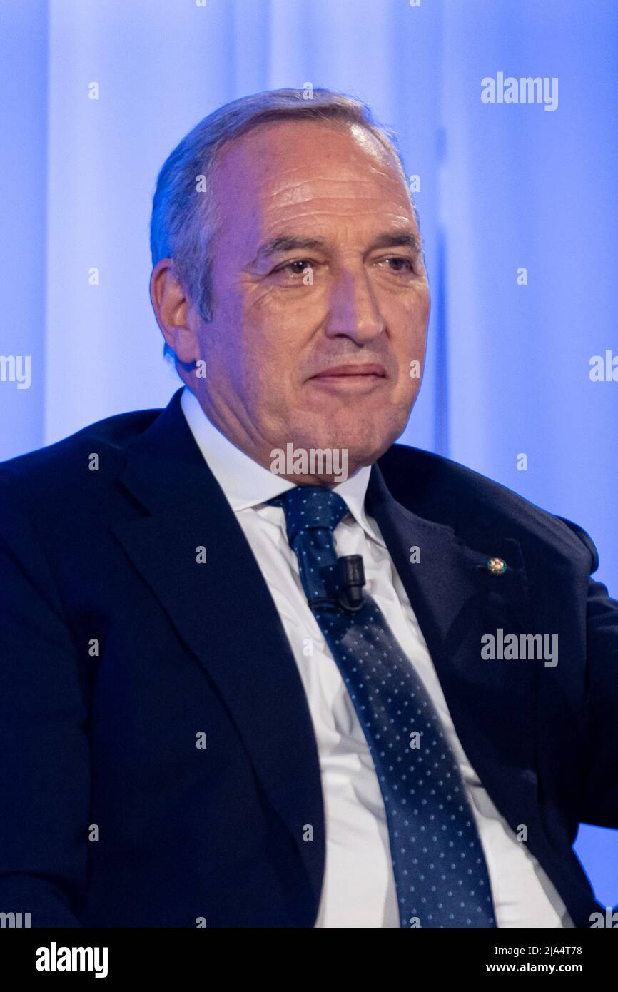 Rome, Italy, May 27, 2022 - Prof. Francesco Vaia doctor at Spallanzani ...