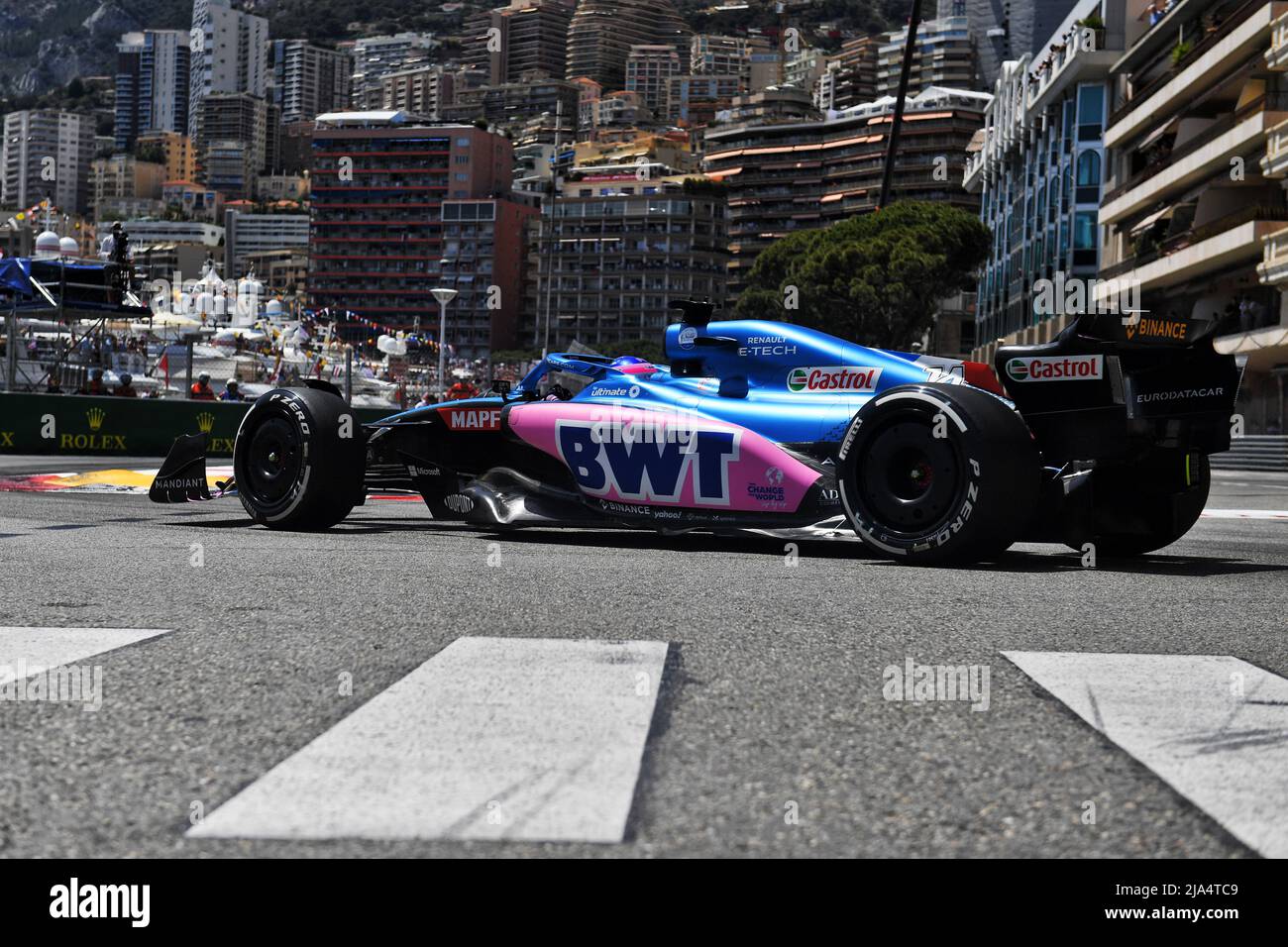 Fernando Alonso (ESP) Alpine F1 Team A522. 27.05.2022. Formula 1 World ...