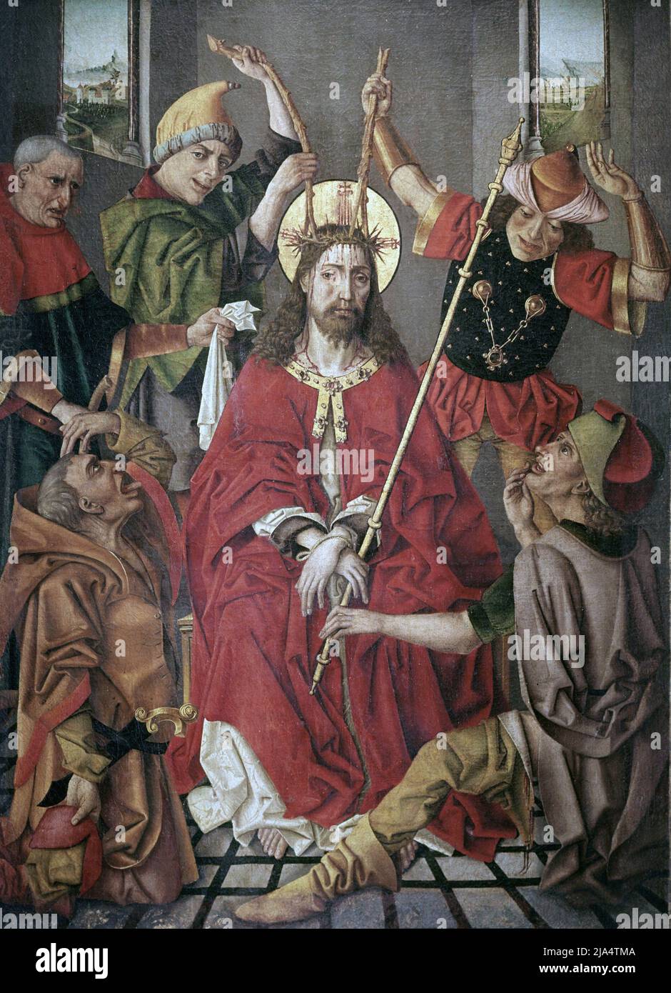 MOSTAERT , JAN. PINTOR HOLANDES . 1470 - 1556. " ECCE HOMO ". MUSEO ...