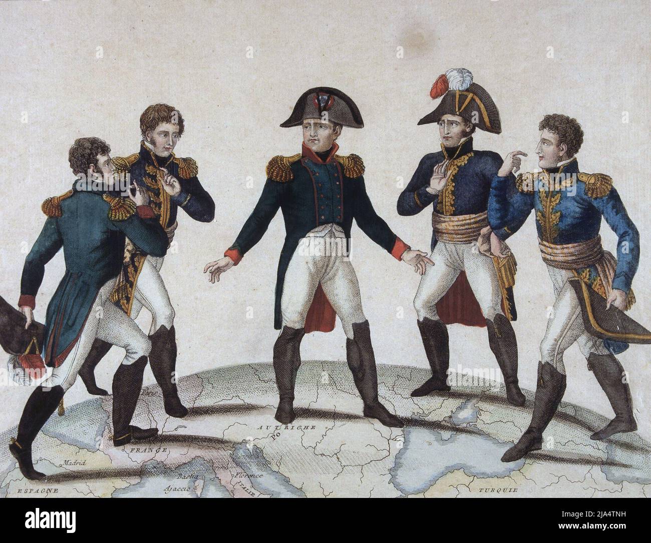 NAPOLEON I. EMPERADOR DE FRANCES . 1769 - 1821. " NAPOLEON Y SUS CUATRO ...