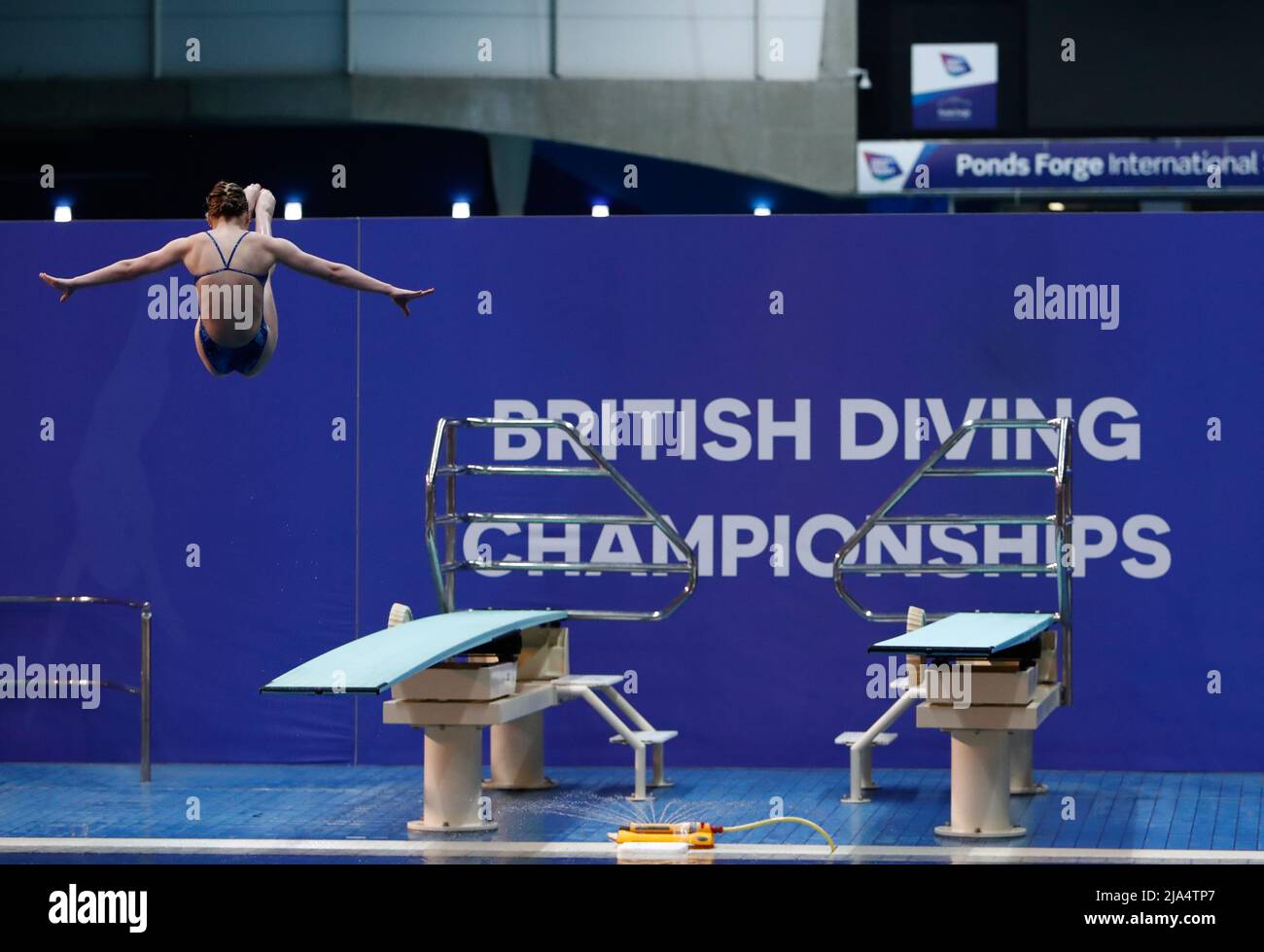 A general view during day one of the British Diving Championships 2022 ...