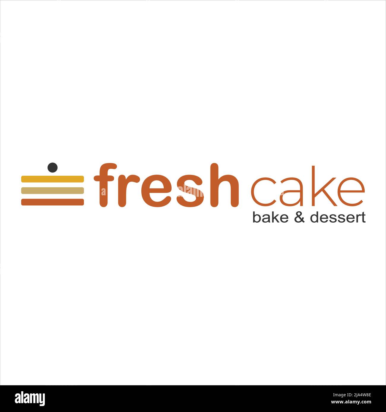 Cake bakery logo hi-res stock photography and images - Alamy