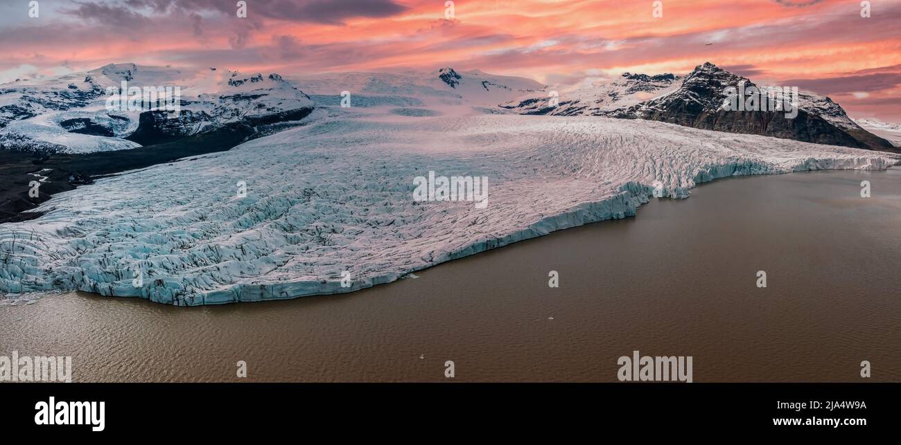 Iceland, Jokulsarlon lagoon, Beautiful cold landscape picture Stock ...