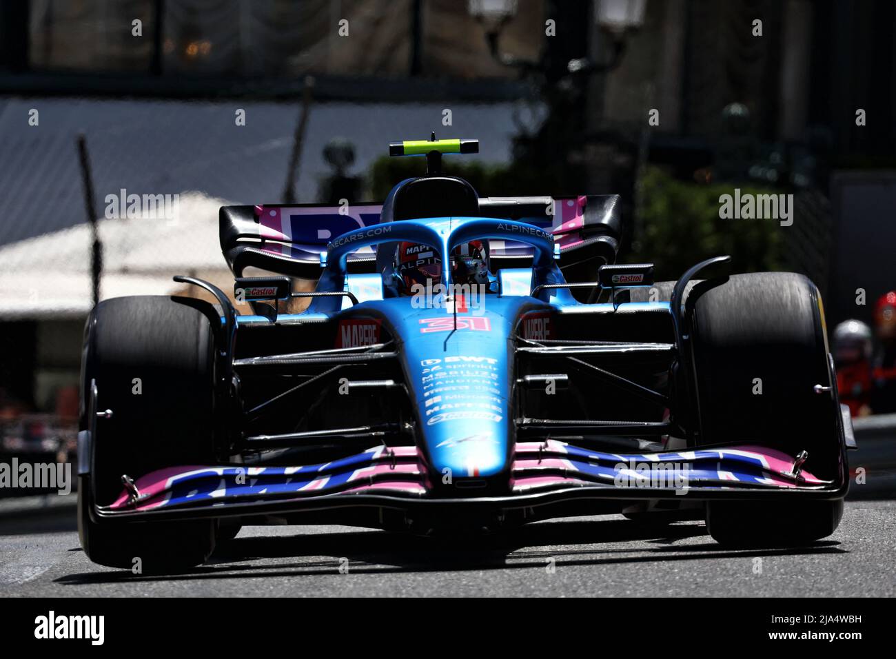 Esteban Ocon (FRA) Alpine F1 Team A522. 27.05.2022. Formula 1 World Championship, Rd 7, Monaco ...