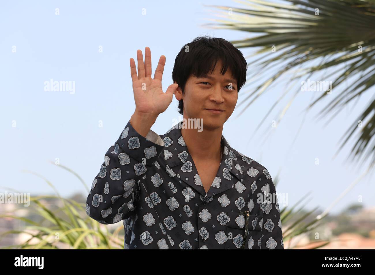 Cannes, France. 27th May, 2022. Dong-won Gang at the Broker film photo ...