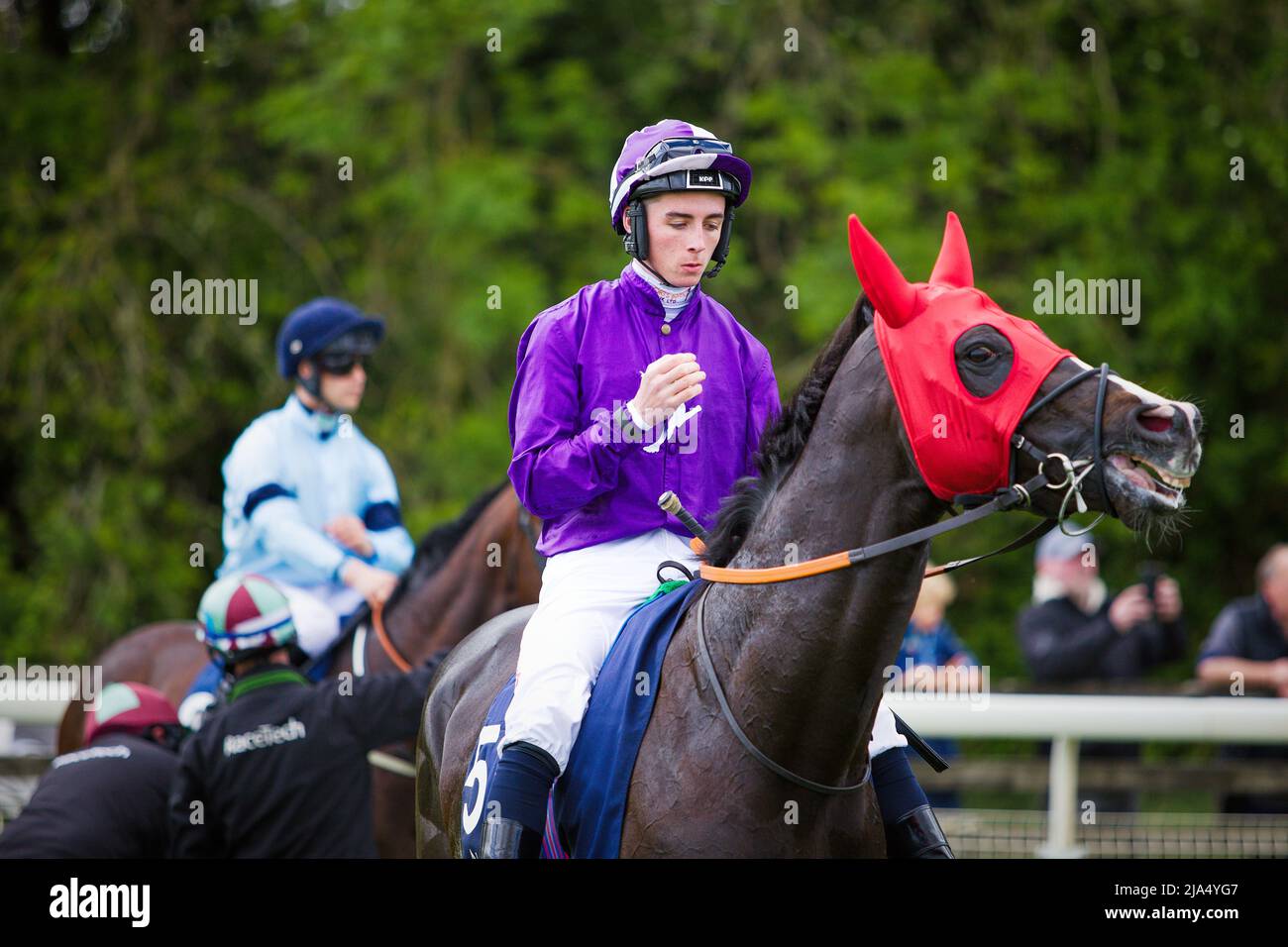 Jockey Rossa Ryan on Kingmax at York Races Stock Photo - Alamy
