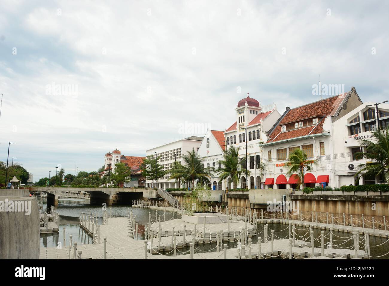 Cityscape of The Jakarta Old Town in Indonesia Stock Photo - Alamy