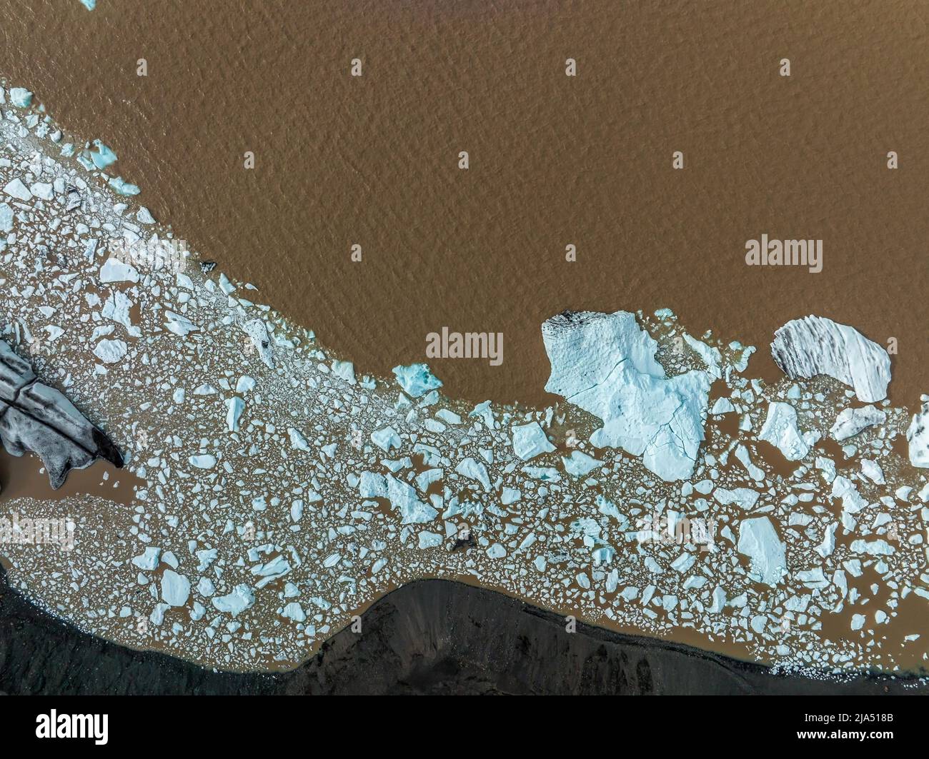 Iceland, Jokulsarlon lagoon, Beautiful cold landscape picture Stock ...