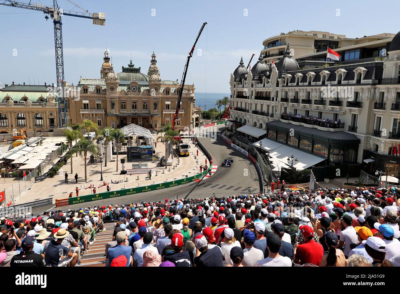 Nicholas Latifi (CDN) Williams Racing FW44. Monaco Grand Prix, Friday ...