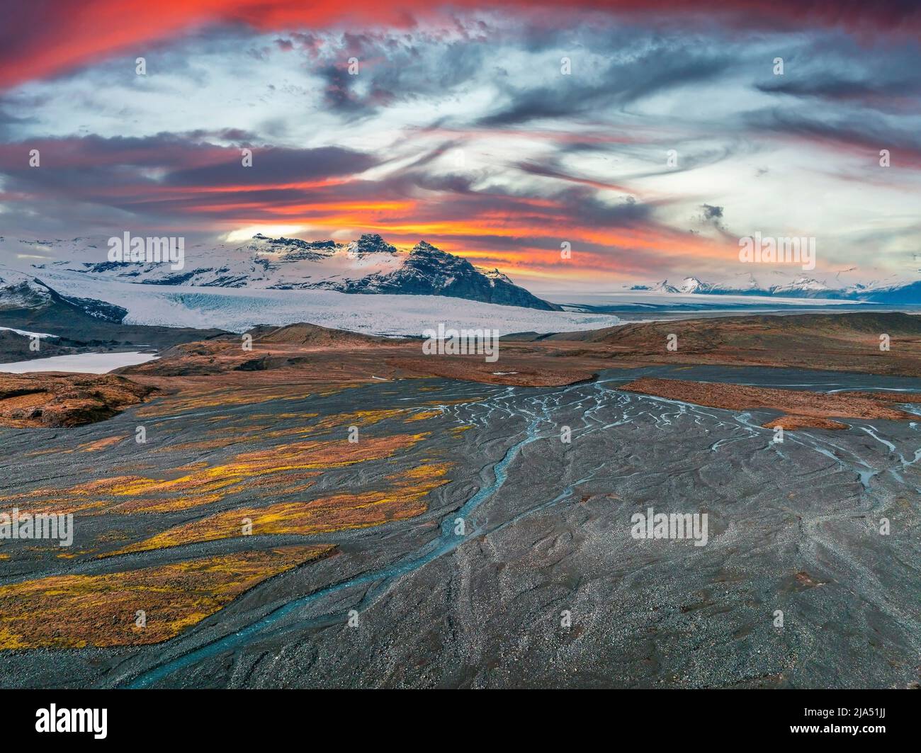 Iceland, Jokulsarlon lagoon, Beautiful cold landscape picture Stock ...