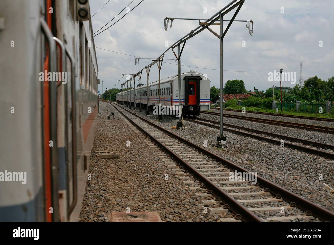 Regional rail in indonesia hi-res stock photography and images - Alamy