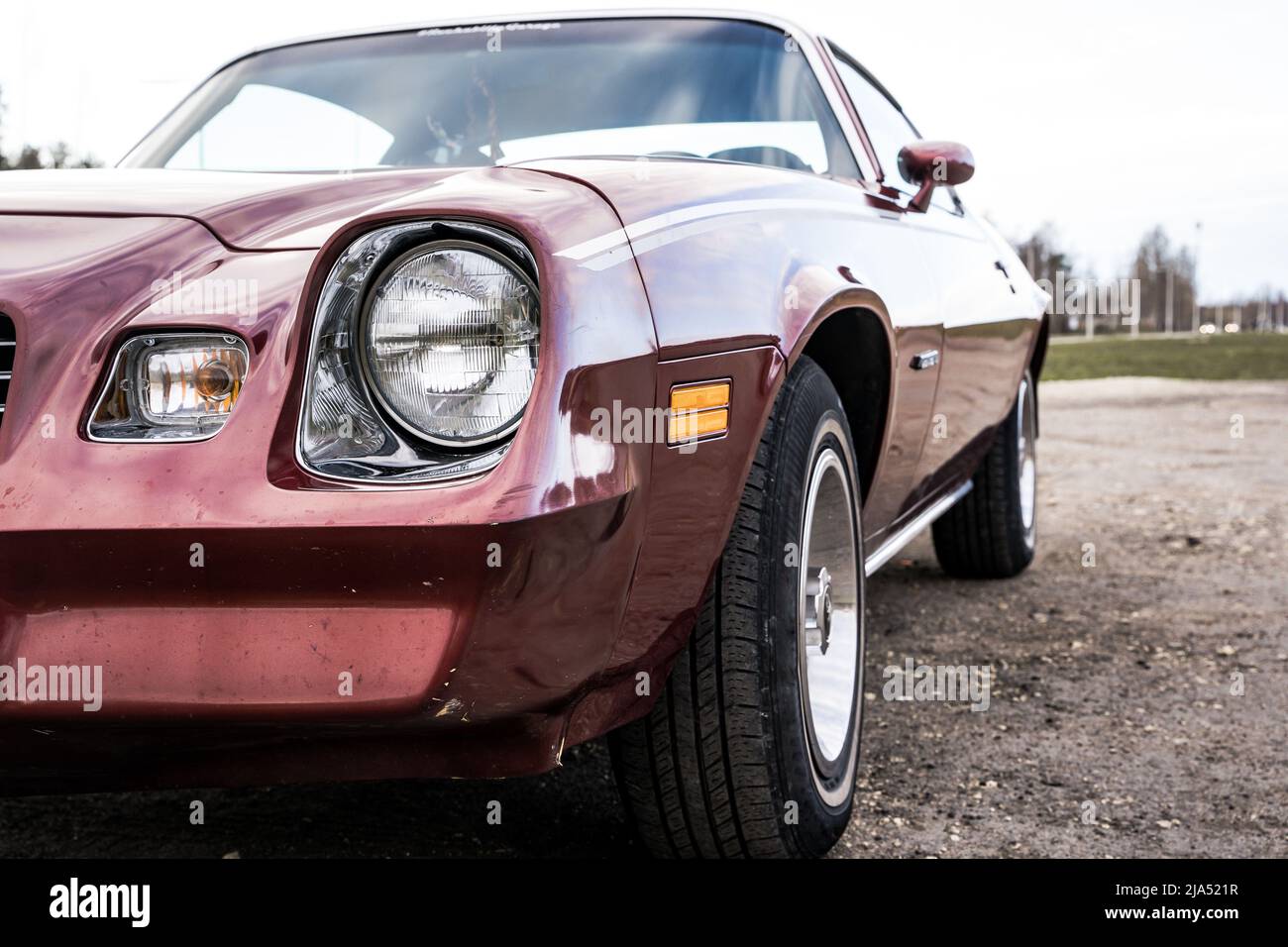 2022 Maroon Camaro