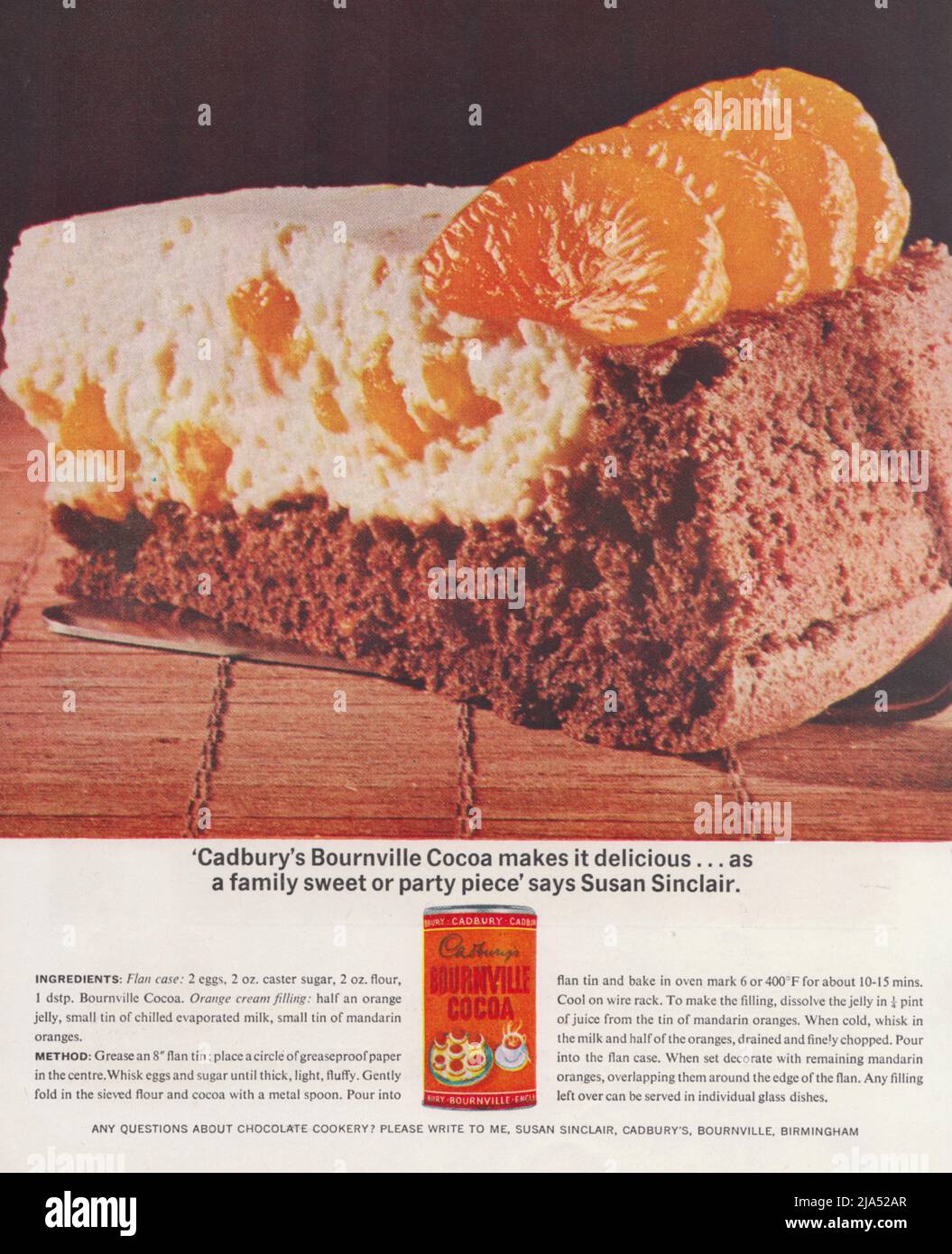 Cadbury Bournville Cocoa vintage magazine advertisement paper advert ...