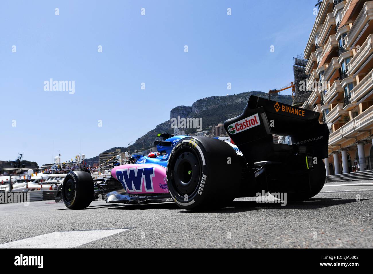 Esteban Ocon (FRA) Alpine F1 Team A522. 27.05.2022. Formula 1 World Championship, Rd 7, Monaco ...