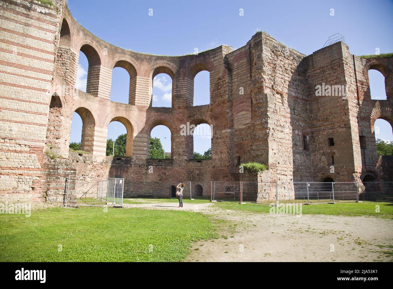 Imperial baths of trier hi-res stock photography and images - Alamy