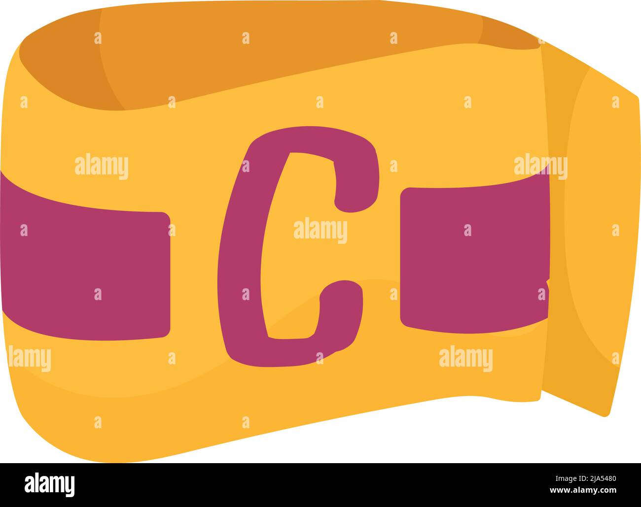 Football captain band Stock Vector Images - Alamy