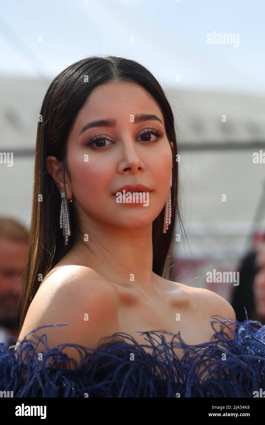 Cannes, France. 27th May, 2022. 75th Cannes Film Festival 2022, red ...