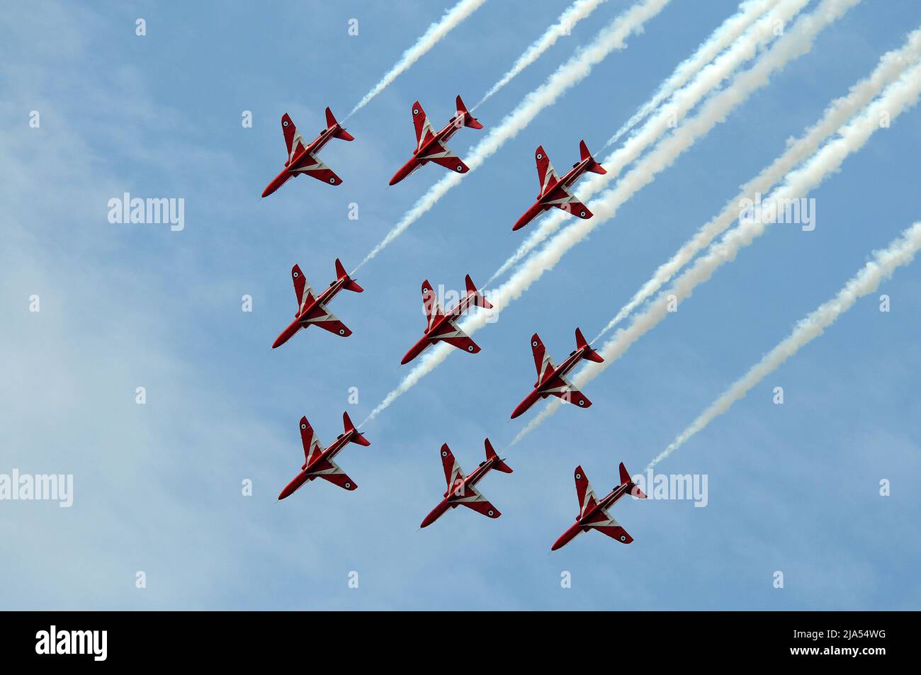 "The Red Arrows Stock Photo - Alamy