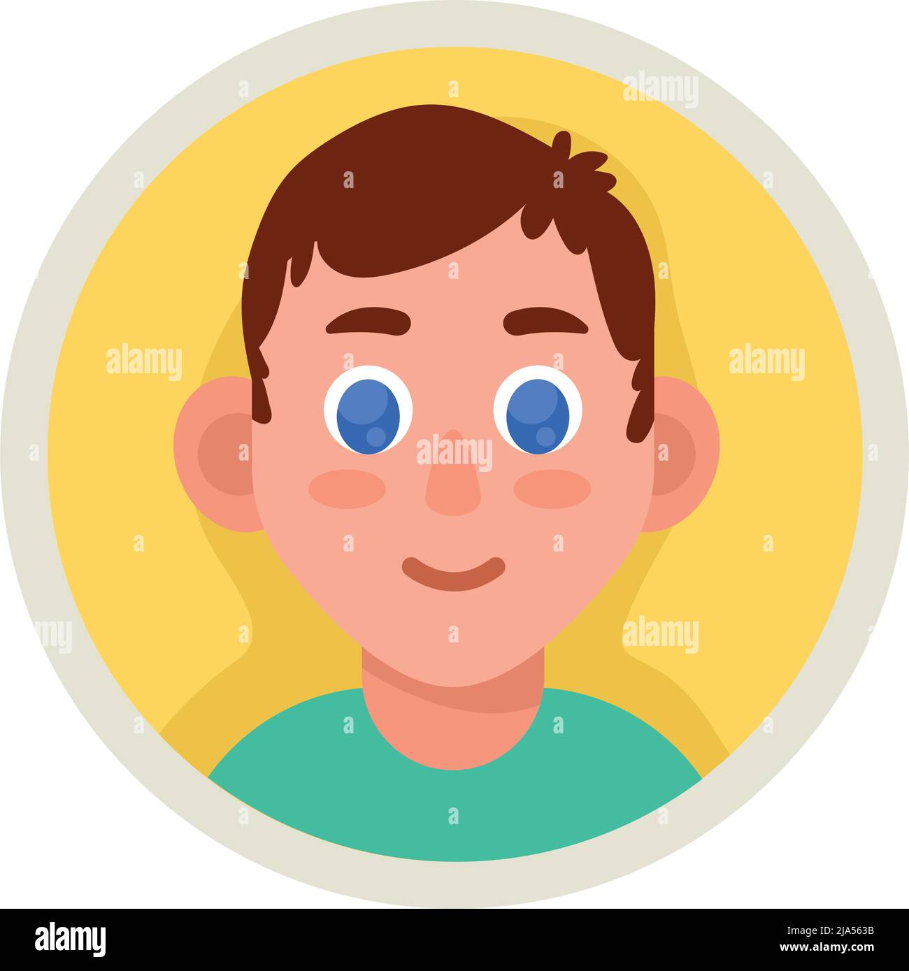 male user face profile Stock Vector Image & Art - Alamy