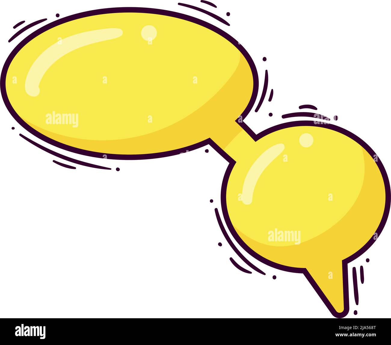 Colorful labels speech bubbles hi-res stock photography and images - Alamy